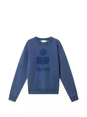MARANT Mikoy Logo-print Sweatshirt - Blue