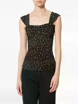 Isabel Marant Étoile Polka-dot Gemina Top - Black