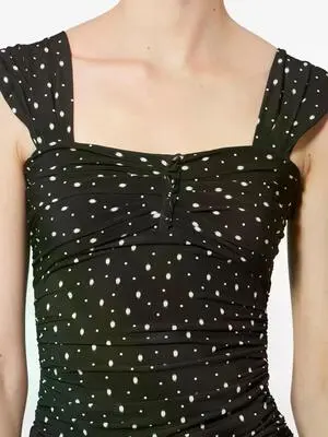 Isabel Marant Étoile Polka-dot Gemina Top - Black