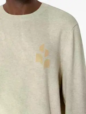 MARANT Antea Logo-detail Pullover - Neutrals
