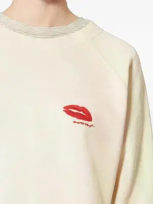 MARANT ETOILE Millyny Embroidery Sweatshirt - Neutrals