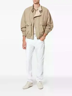 MARANT Corto Striped Jacket - Neutrals
