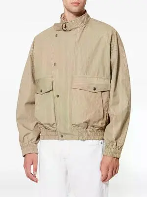 MARANT Corto Striped Jacket - Neutrals