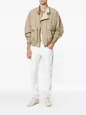 MARANT Corto Striped Jacket - Neutrals