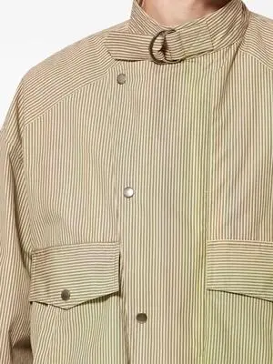 MARANT Corto Striped Jacket - Neutrals