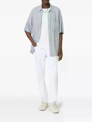 MARANT Labilio Striped Shirt - Blue