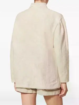MARANT ETOILE Uadie Button-fastening Jacket - Neutrals