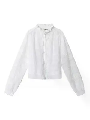 MARANT ETOILE Peline Ruffled Shirt