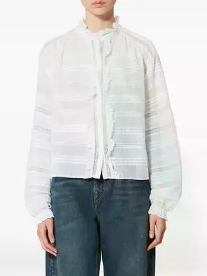 MARANT ETOILE Peline Ruffled Shirt