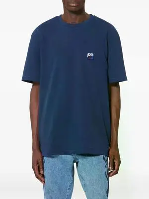 MARANT Hugo Logo-patch T-shirt - Blue