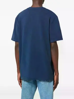 MARANT Hugo Logo-patch T-shirt - Blue