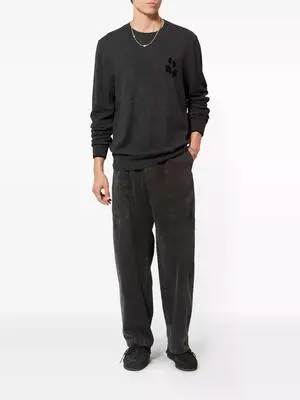 MARANT Antea Logo-detail Pullover - Grey