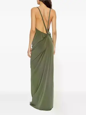 Coperni Ring-strap Maxi Dress