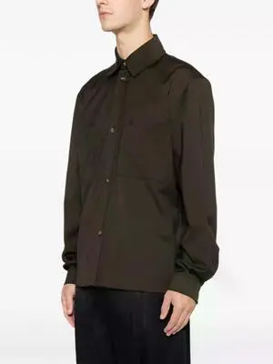 LANEUS Pocket Button Shirt