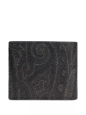 Etro Bifold Arnica Wallet - Black