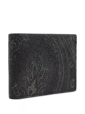 Etro Bifold Arnica Wallet - Black