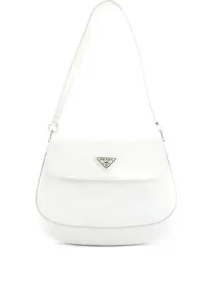 Women's White Flap Shoulder Bags