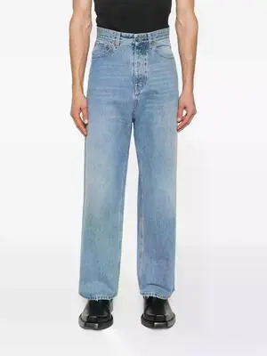 Vetements Button-fastening Five-pocket Jeans