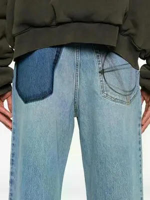 Vetements Button-fastening Five-pocket Jeans