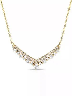 LB EXCLUSIVE 14k Yellow Diamond Pendant Necklace - Gold