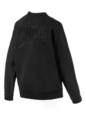 PUMA Embossed Logo Crew-neck Sweatshirt