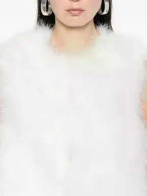 YVES SALOMON Feather Gilet