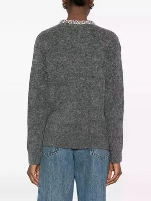 SELF-PORTRAIT Crystal-embellished Cardigan
