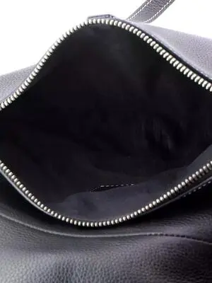 Dior Kaws Saddle Applique Crossbody Bag - Black