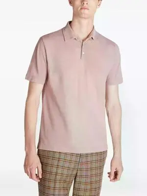SLOWEAR Cotton Polo Shirt - Pink