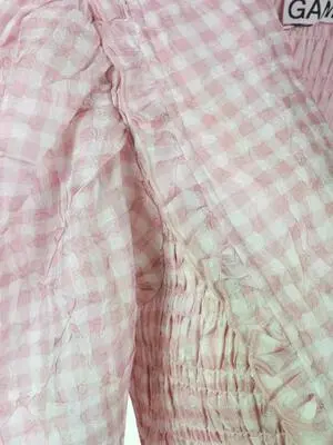 GANNI Check Mini Dress