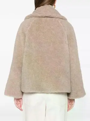 Max Mara Teddy Double-breasted Jacket - Neutrals
