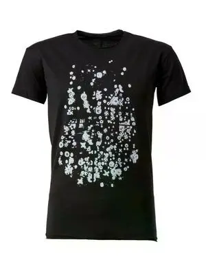 LECLAIREUR Abstract Print T-shirt - Black