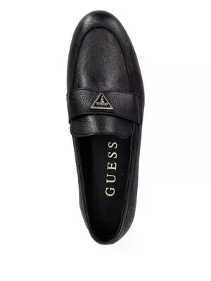 Guess Triangle-logo Strap Loafers