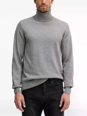 Geox Roll-neck Sweater With Logo Plaque