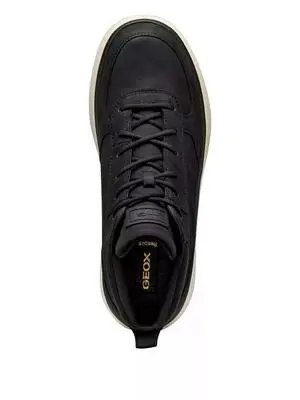Geox Granito + Grip Lace-up Fastening Boots - Black