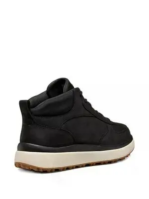 Geox Granito + Grip Lace-up Fastening Boots - Black