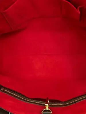 LOUIS VUITTON 2007 Damier Ebene Hampstead Mm Tote Bag - Brown