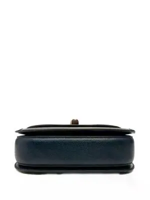 Gucci 2016-2025 100th Anniversary Medium Gg Coated Canvas 1947 Bamboo Top Handle Satchel