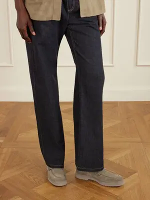 Brunello Cucinelli Embellished Suede Loafers - Gray