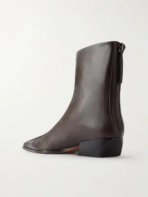 EMME PARSONS Minori Leather Ankle Boots - Brown