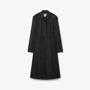 Burberry Nylon Hooded Car Coat