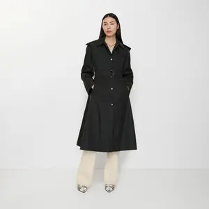 Burberry Nylon Hooded Car Coat