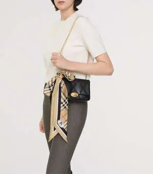 Burberry Silk Check Twilly