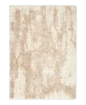 NOURISON HOME Dreamy Shag Drs01 Area Rug, 5'3 X 7'3 - Ivory/beige