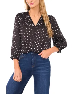 CECE DUPRAZ Printed Blouse