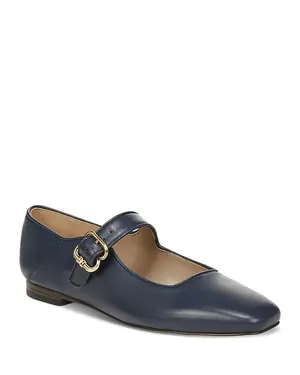Women's Navy Flats