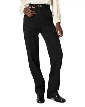 Gerard Darel Black Wash Pants For Women