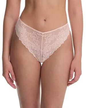 Natori Heavenly High Cut Bikini - Whisper Pink