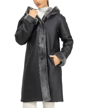 Gorski Merino Shearling Lamb Parka Coat