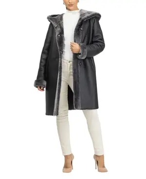 Gorski Merino Shearling Lamb Parka Coat